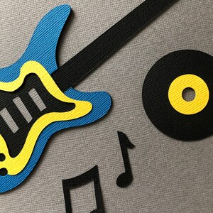 19 Piece Bulletin Board Set, Rock and Roll Bulletin Board Kit, Music ...