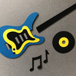 19 Piece Bulletin Board Set, Rock and Roll Bulletin Board Kit, Music ...