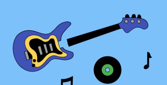 Rock and Roll Bulletin Board Music Classroom Bulletin Board | Etsy