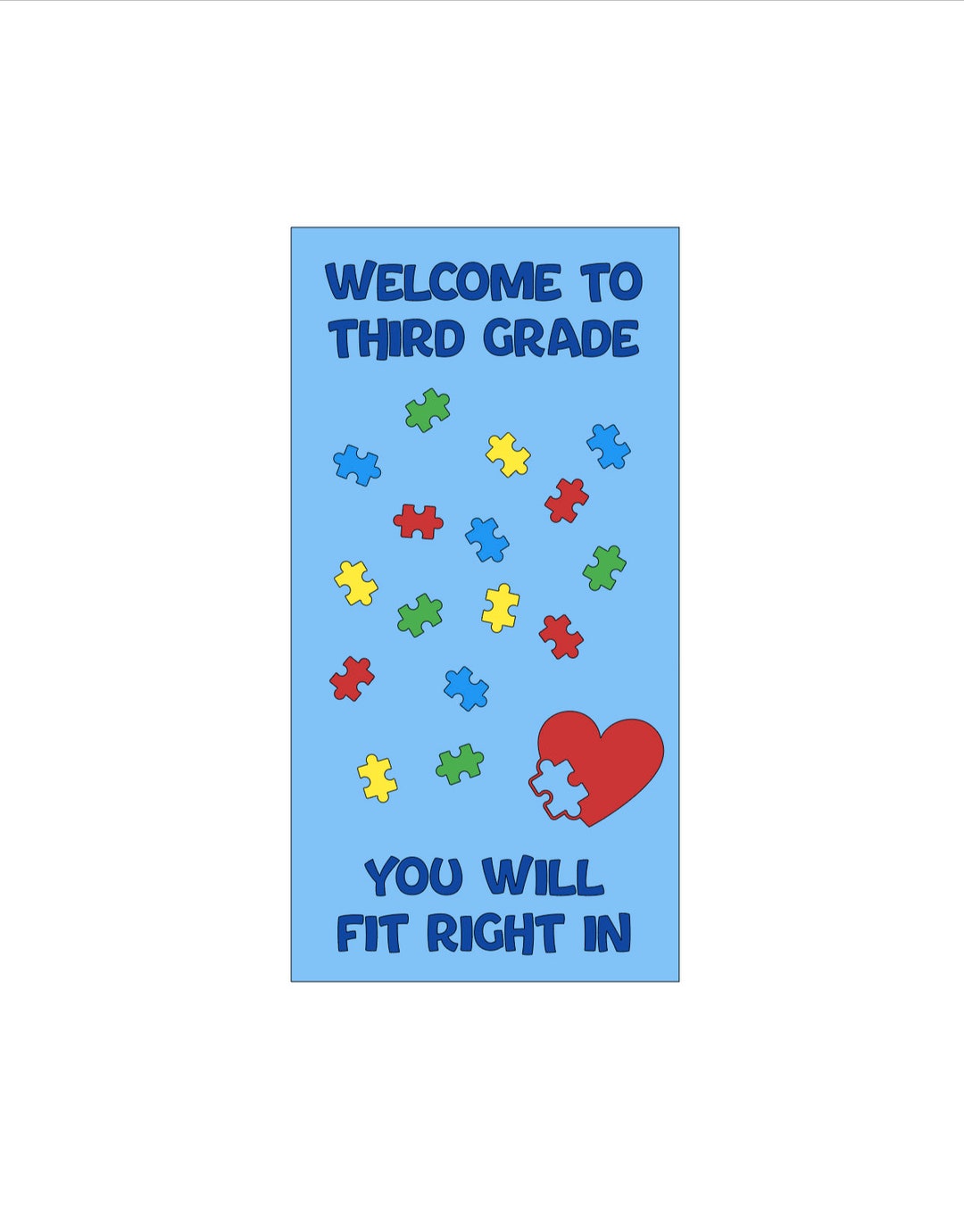 Back to School Door Decorating Kit, Back to School Door Display ...