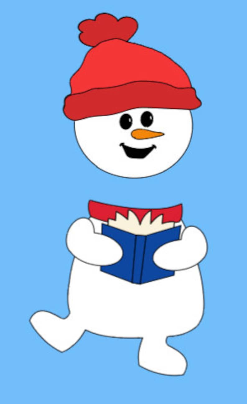 Snowman Bulletin Board Kit Winter Library Decorations Winter - Etsy