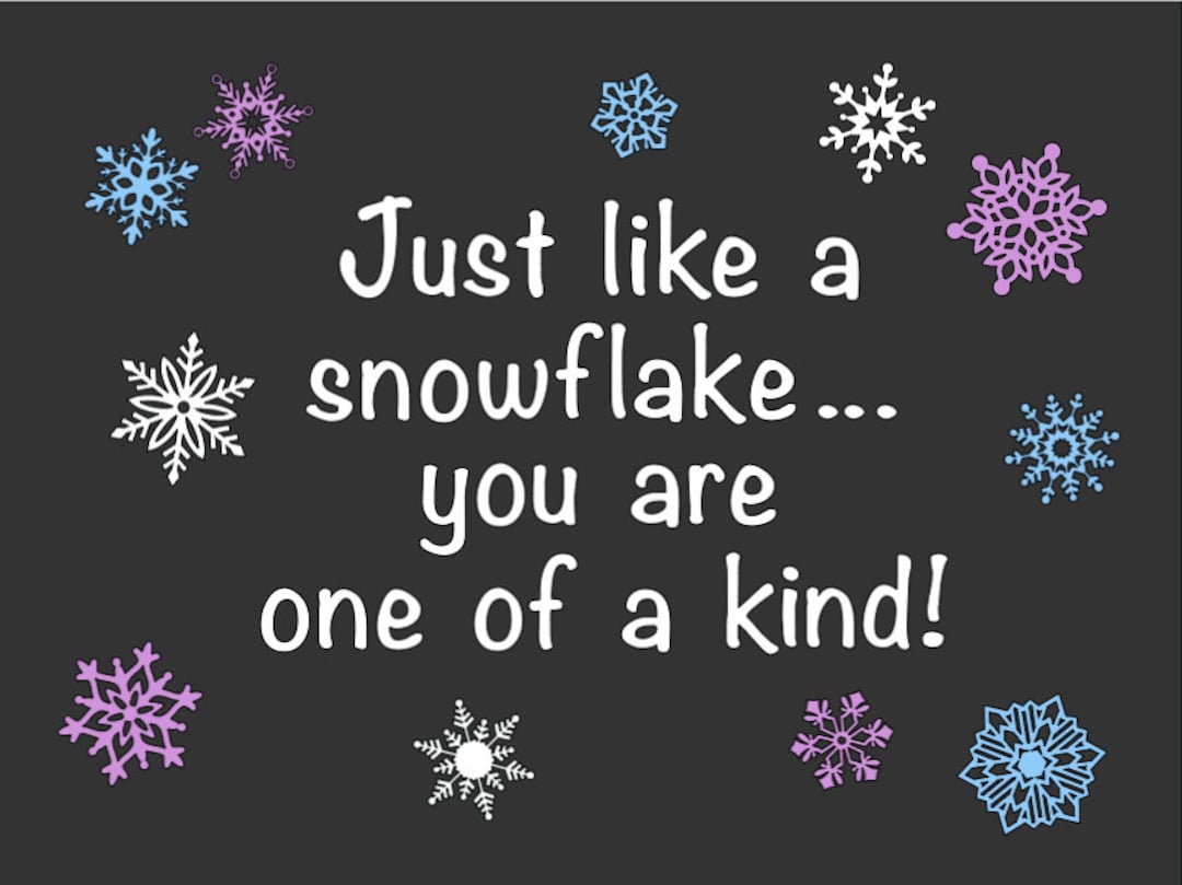 Winter Bulletin Board Cutouts, Snowflake Bulletin Board, Winter ...