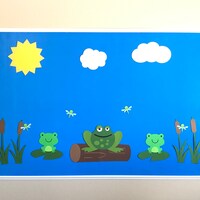 Winter Bulletin Board Border, Winter Woodland Animals, January Bulletin ...