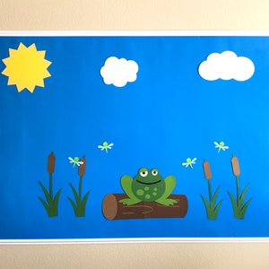 Spring Bulletin Board Set Spring Bulletin Board Library - Etsy