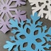 Winter Classroom Decoration, Snowflake Bulletin Board Cutouts ...