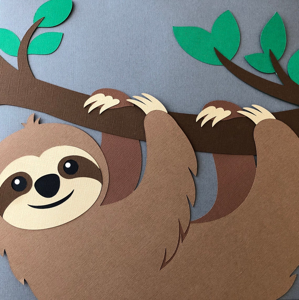 Sloth Bulletin Board Ready to Hang Bulletin Board Set Back - Etsy