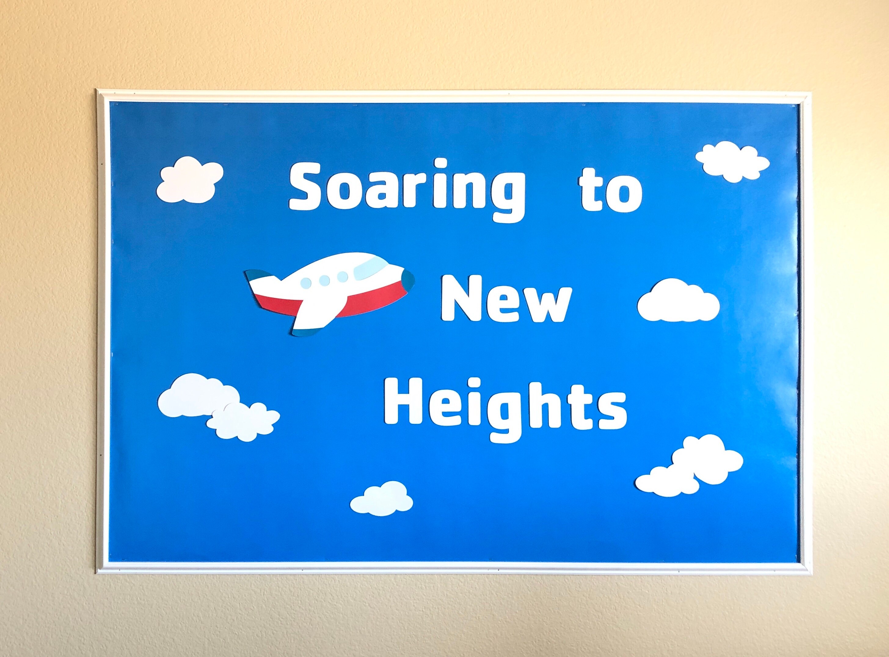 Airplane Bulletin Board Classroom Bulletin Board Set School | Etsy