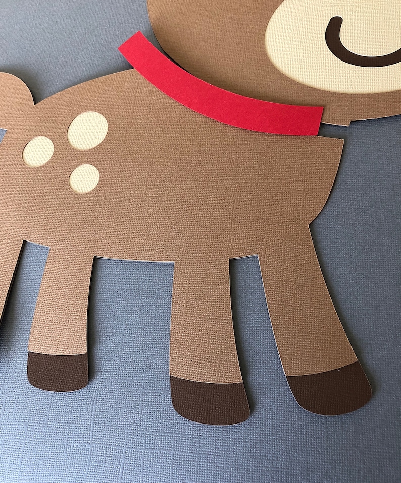 Reindeer Bulletin Board Christmas Bulletin Board Cute | Etsy