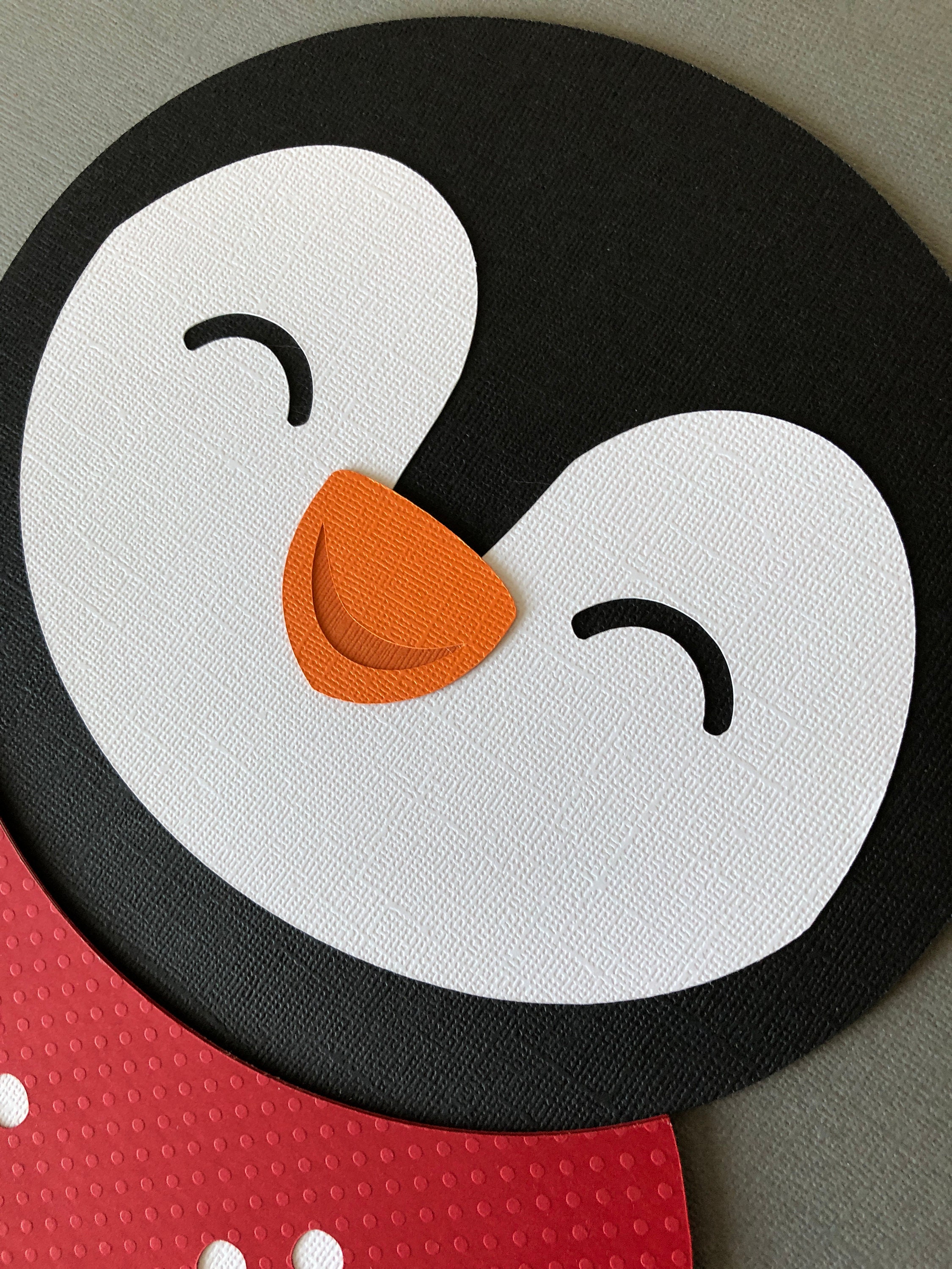 Penguin Door Decoration, Bulletin Board Cutout, Winter Classroom ...