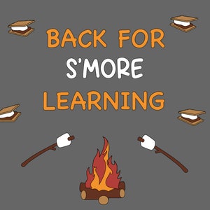 Camping Themed Bulletin Board, Classroom Bulletin Board, Cute Camping ...