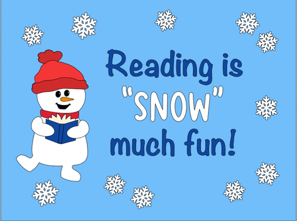 Snowman Bulletin Board Kit Winter Library Decorations Winter - Etsy