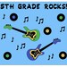 19 Piece Bulletin Board Set Rock and Roll Bulletin Board Kit - Etsy