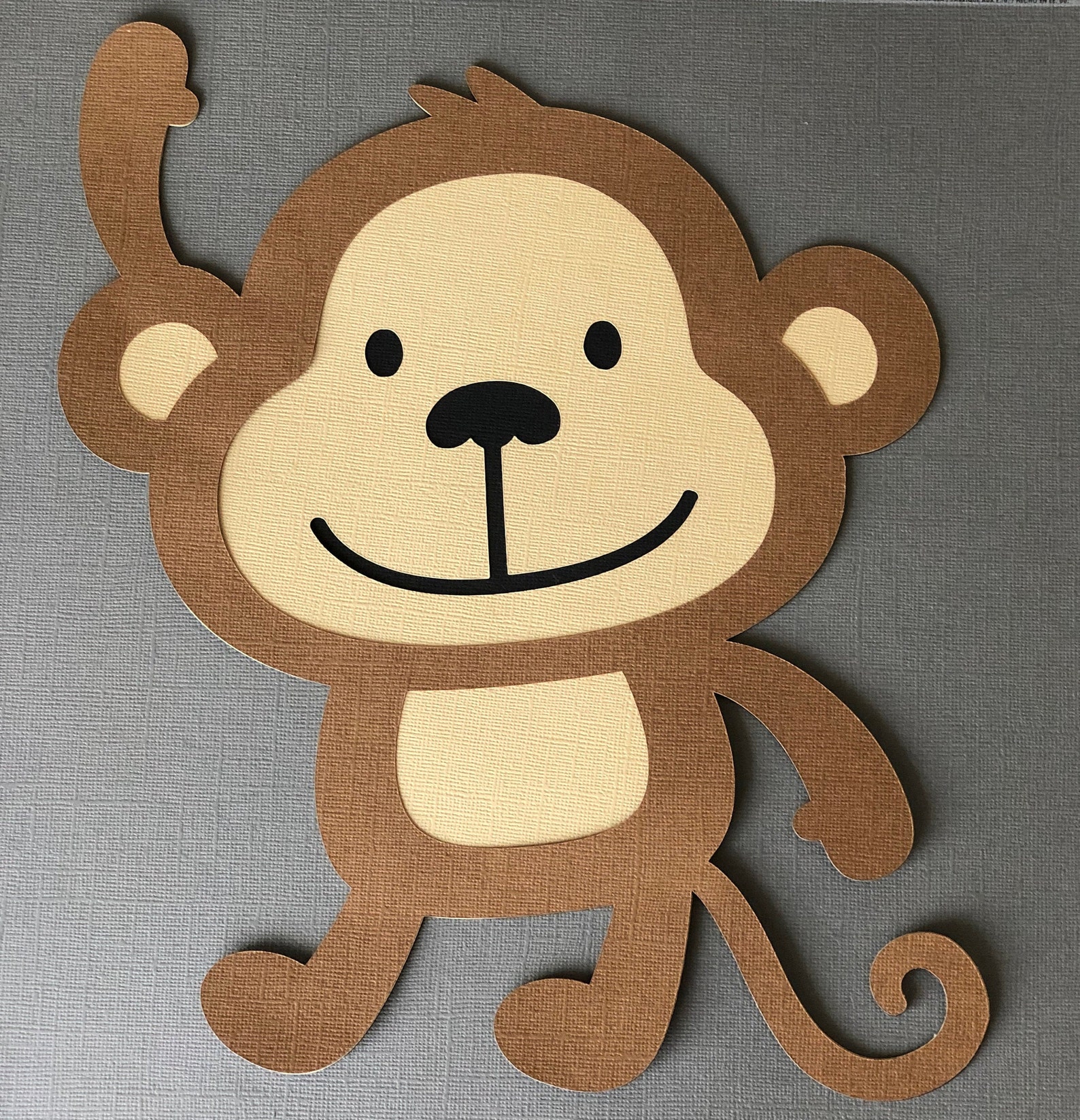 Monkey Bulletin Board Classroom Bulletin Board Set Jungle | Etsy