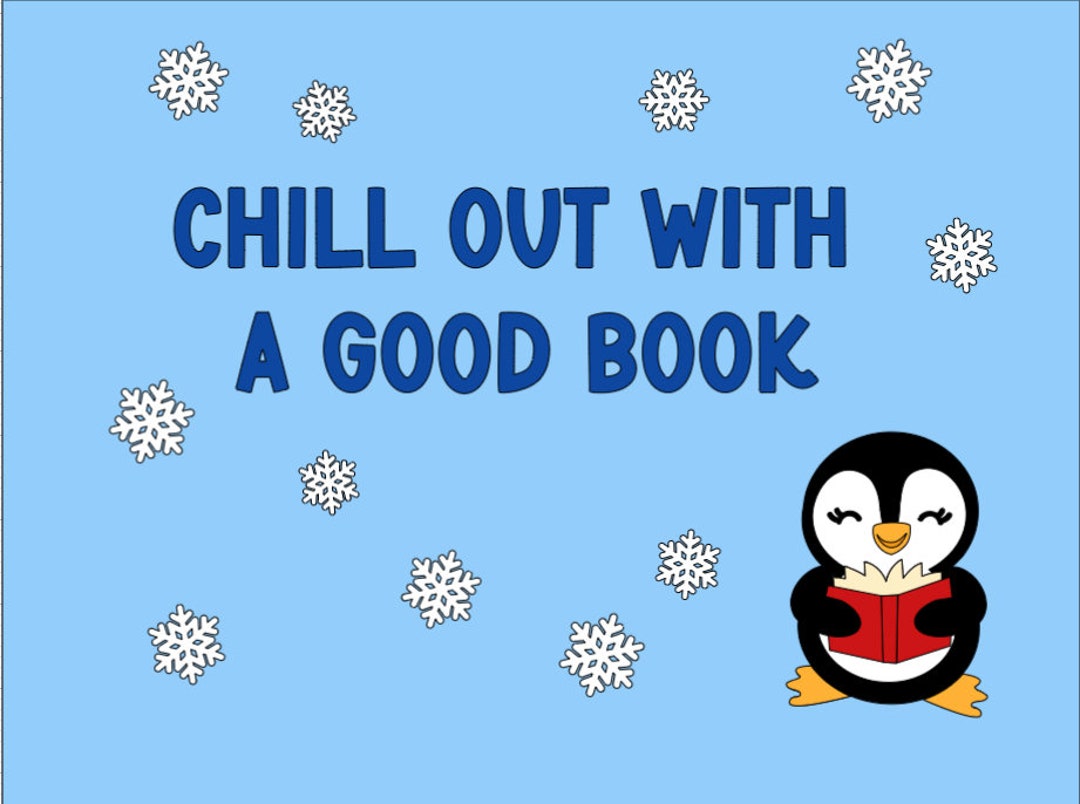 Penguin Bulletin Board Kit, Library Bulletin Board Set, Winter ...