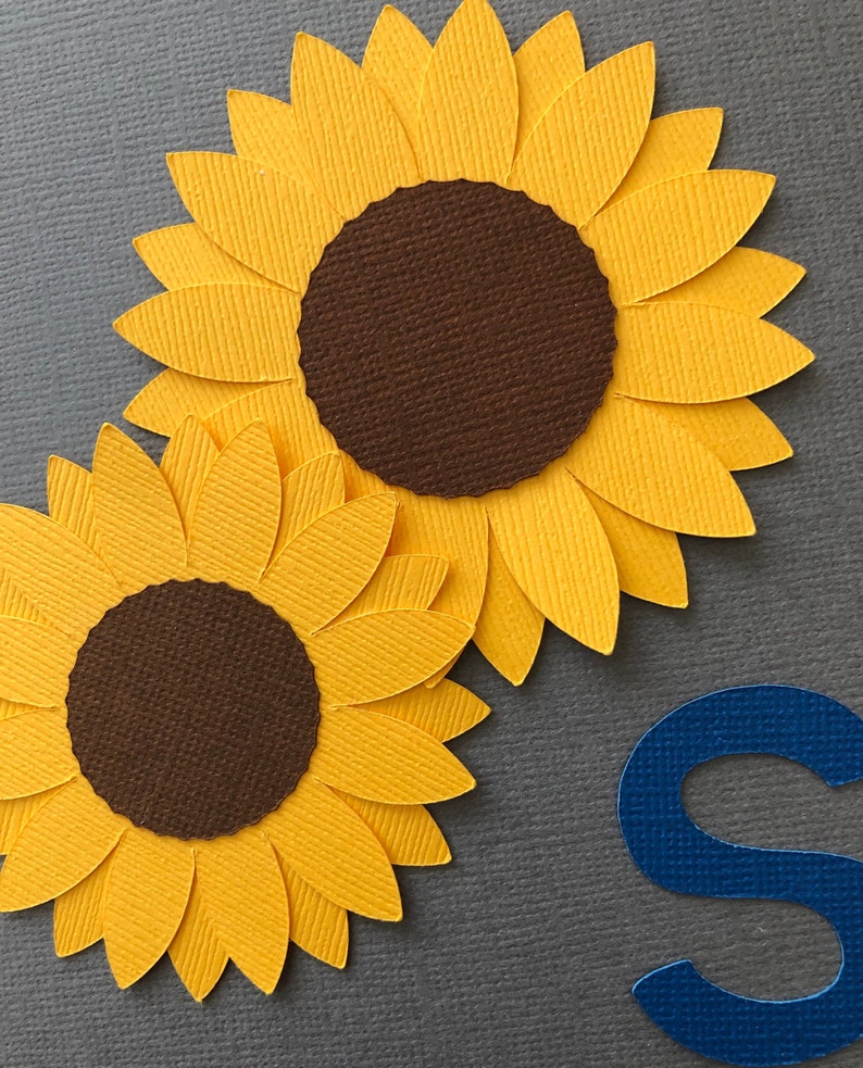 7+ Piece Bulletin Board Kit, Sunflower Themed Classroom, Flower ...