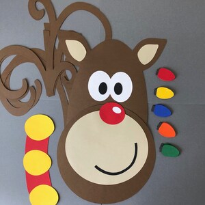 Reindeer Bulletin Board, Christmas Bulletin Board, Reindeer Wall ...
