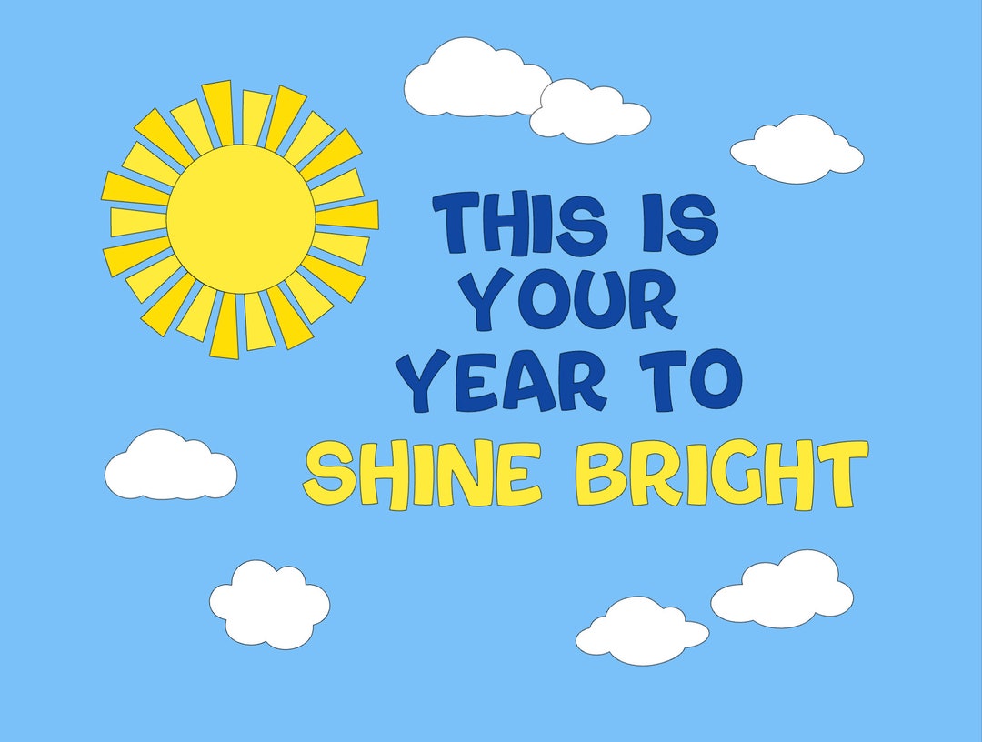 Back to School Bulletin Board, Sun Bulletin Board Kit, Sunshine ...