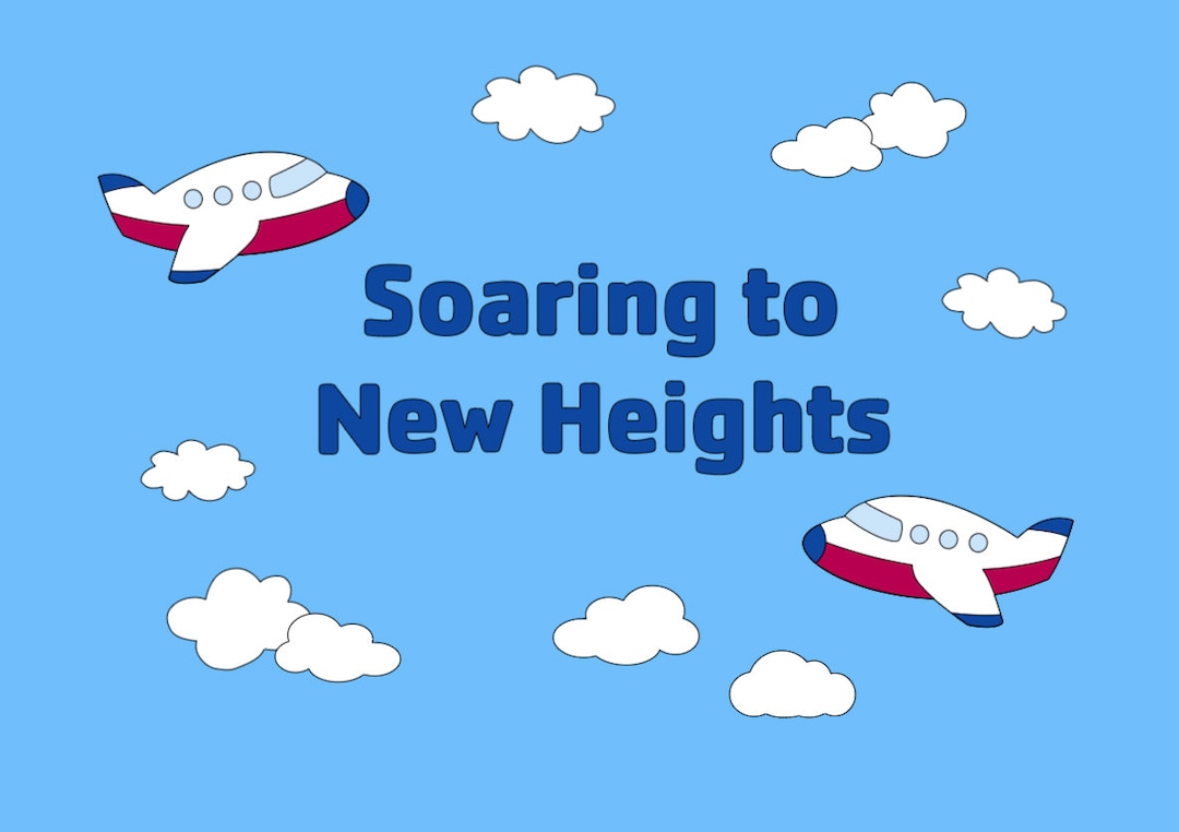 Airplane Bulletin Board, Classroom Bulletin Board Set, School Bulletin ...