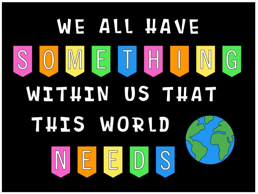 We All Have Something Within Us Bulletin Board , Inspirational Bulletin ...