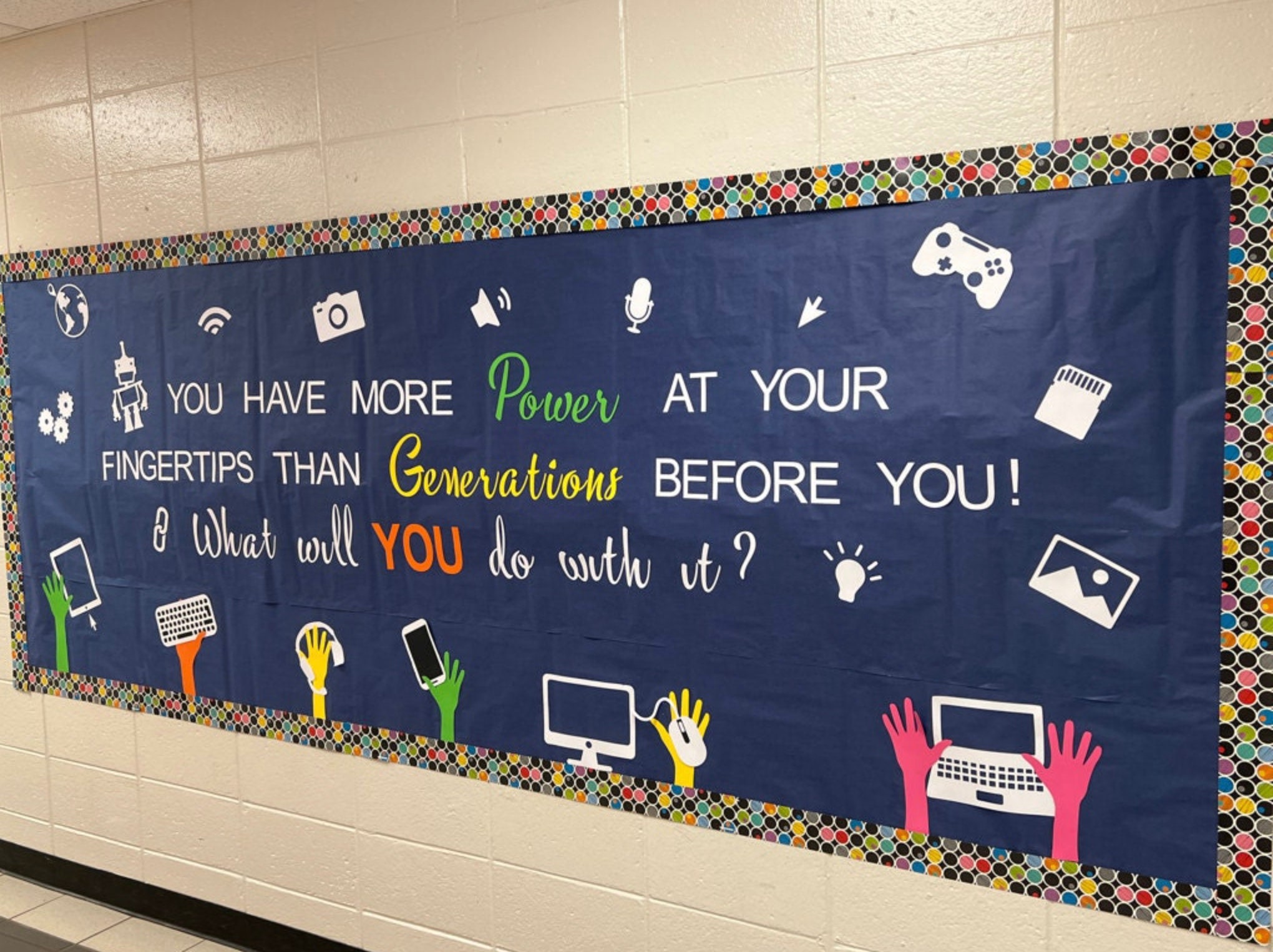 Computer Lab Bulletin Board Ideas