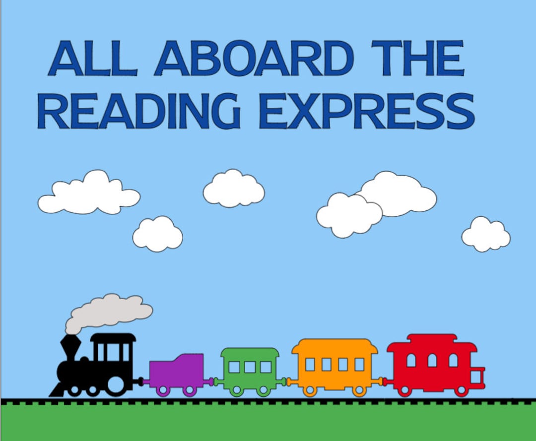 Train Bulletin Board, Reading Bulletin Board, Teachers School Bulletin ...