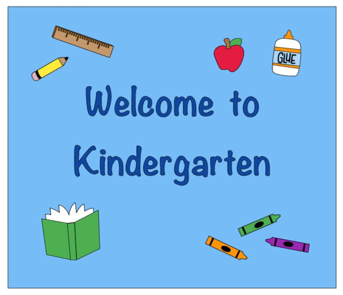 Welcome to School Bulletin Board Custom Letter Cutouts - Etsy