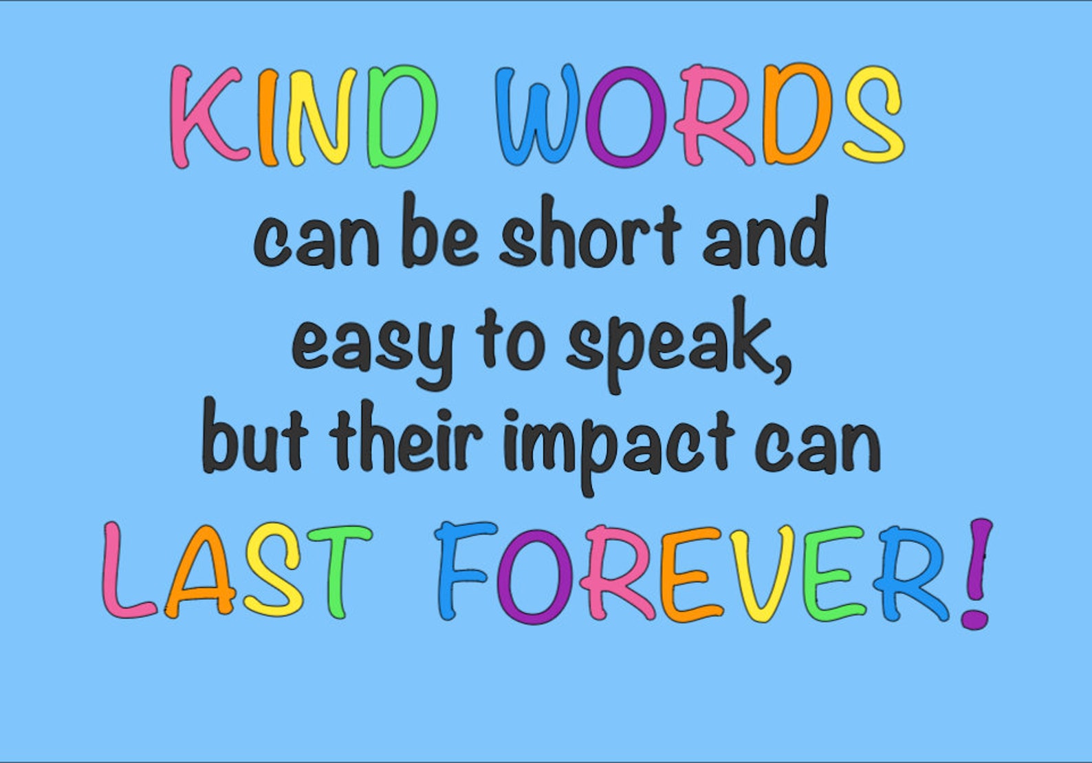 Treat Others With Kindness Classroom Sign Inspirational - Etsy