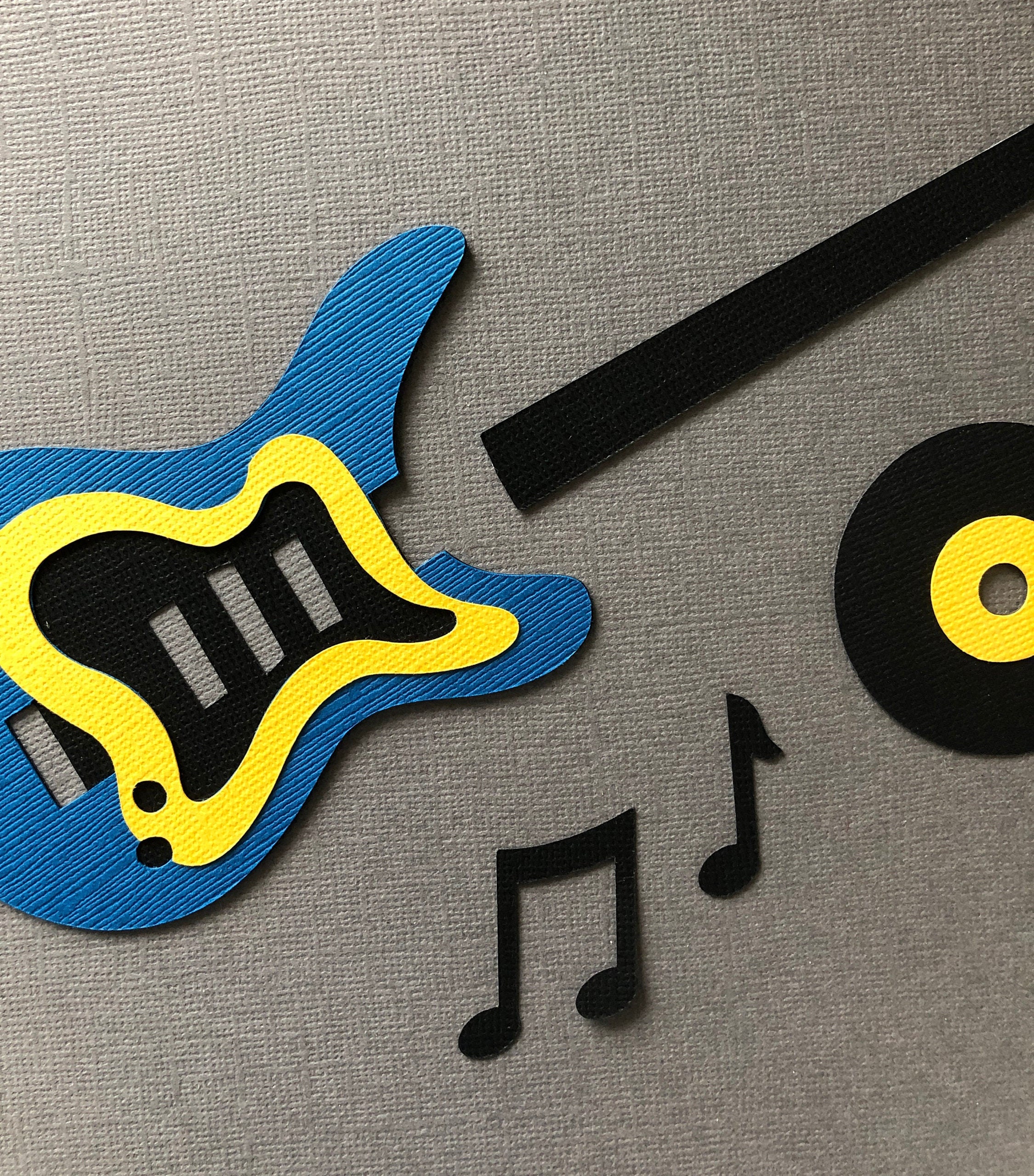 Rock and Roll Bulletin Board Music Classroom Bulletin Board | Etsy