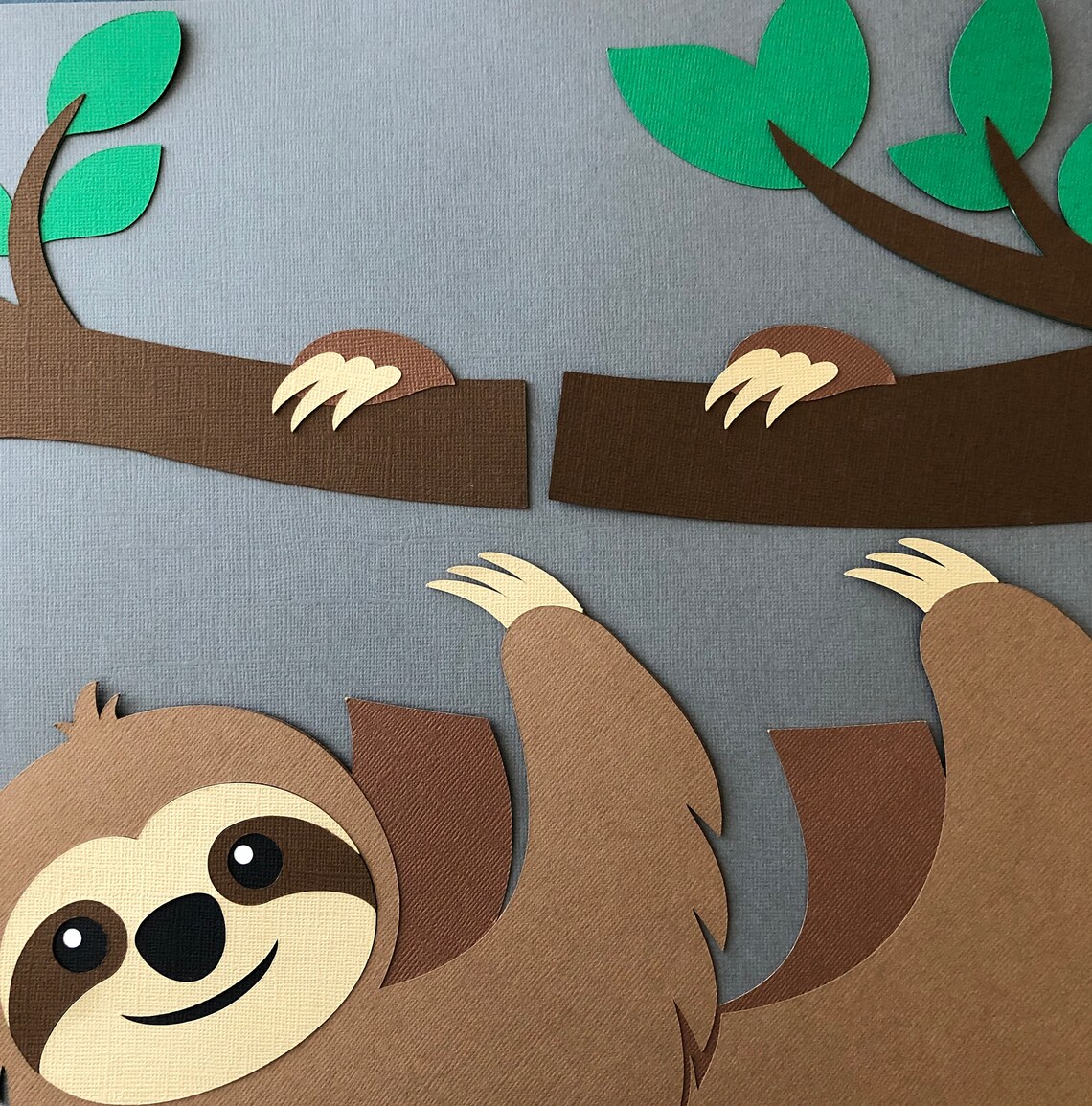 Sloth Bulletin Board Ready to Hang Bulletin Board Set Back - Etsy