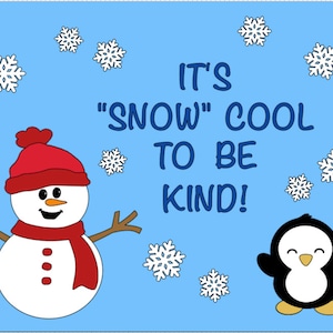 Winter Bulletin Board Snowman Bulletin Board Winter - Etsy