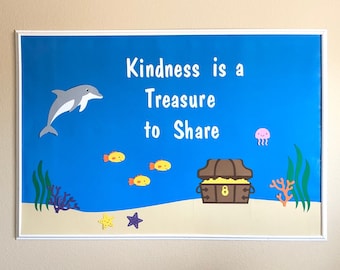 Treasure Chest Bulletin Board - Etsy