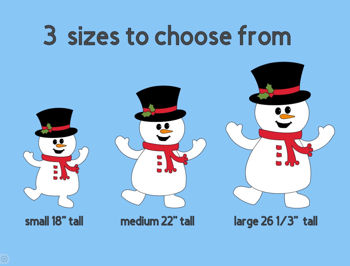 Snowman Bulletin Board Cutout Winter Classroom Decorations - Etsy