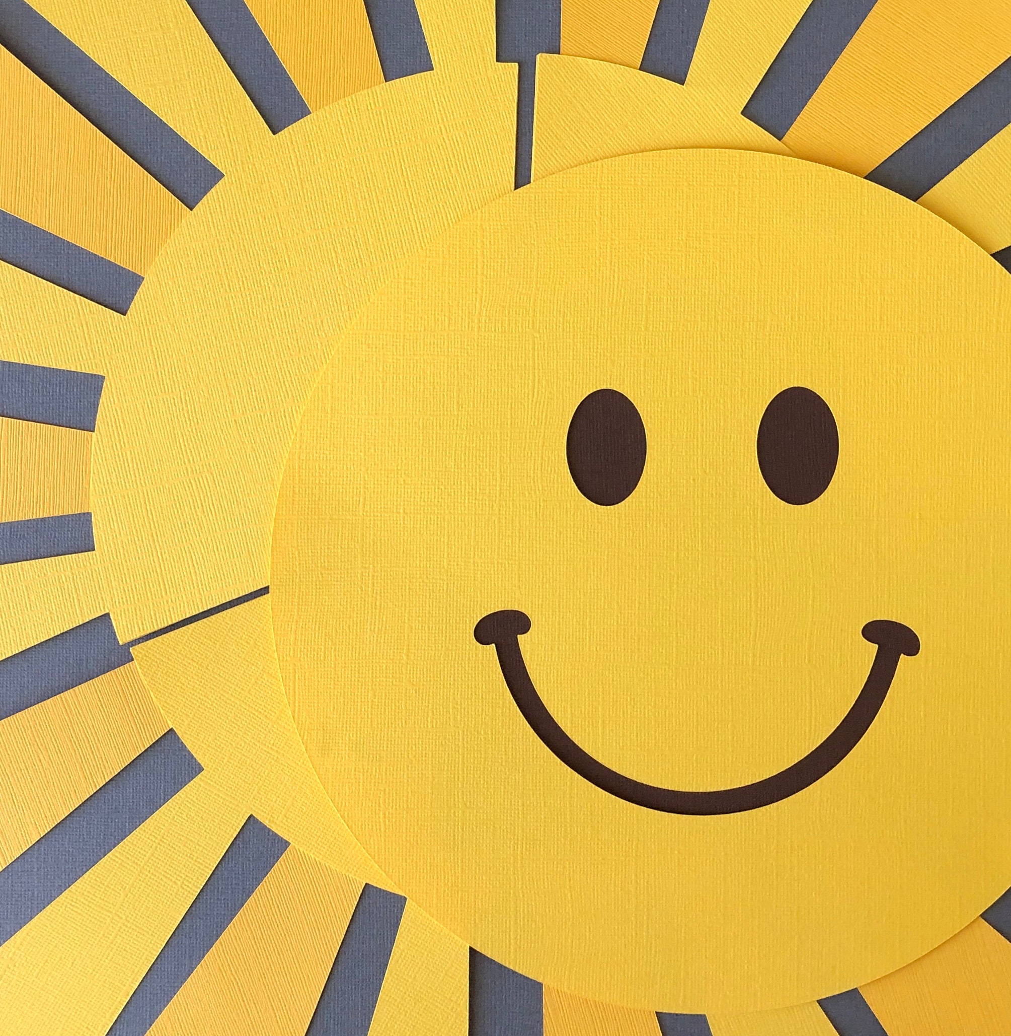 Paper Sun Cutouts 50-Piece Sunshine Bulletin Board Cutouts With Glue ...