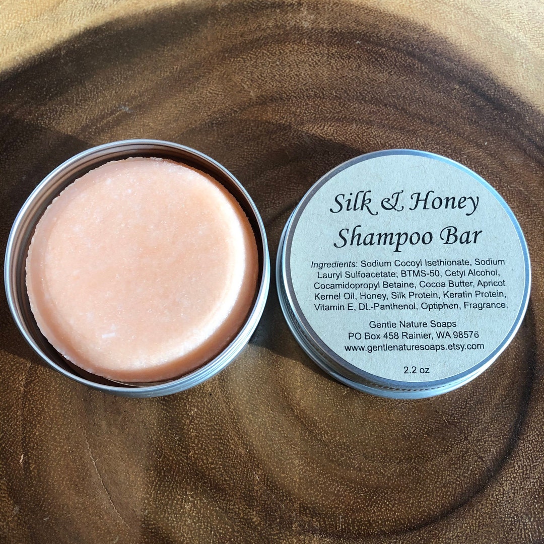 Island Nectar Silk & Honey Shampoo Bar - Etsy