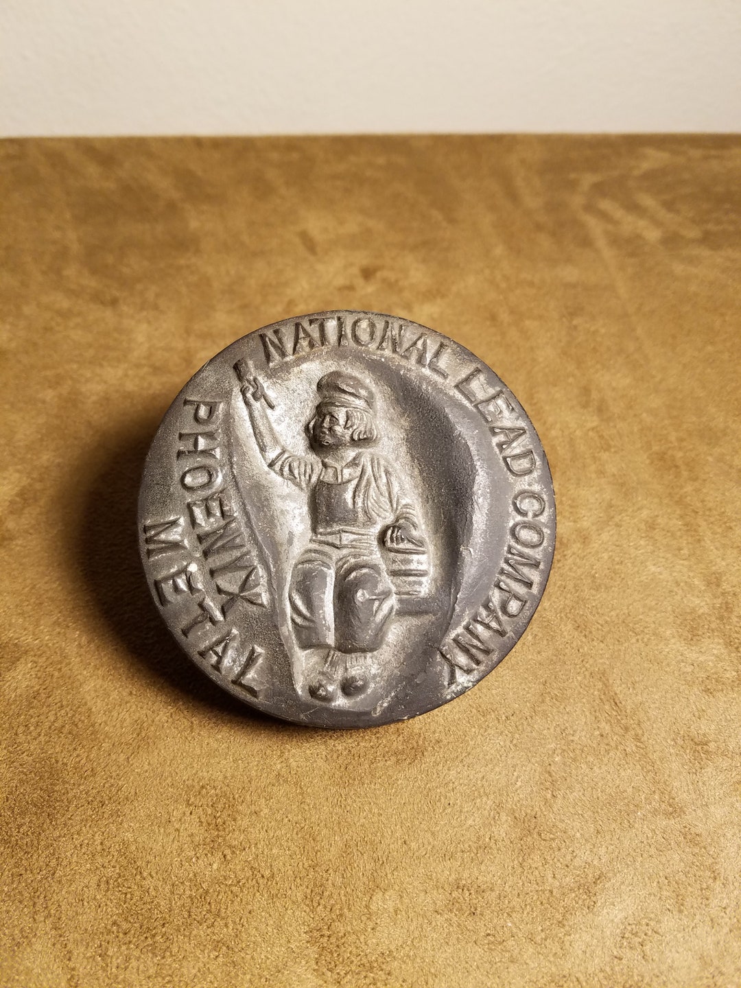 National Lead Company Phoenix Metals Advertisement Paper Weight - Etsy