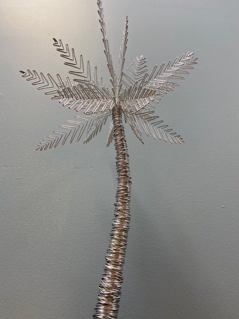 Wire Tree Sculpture: Palm Tree - Etsy