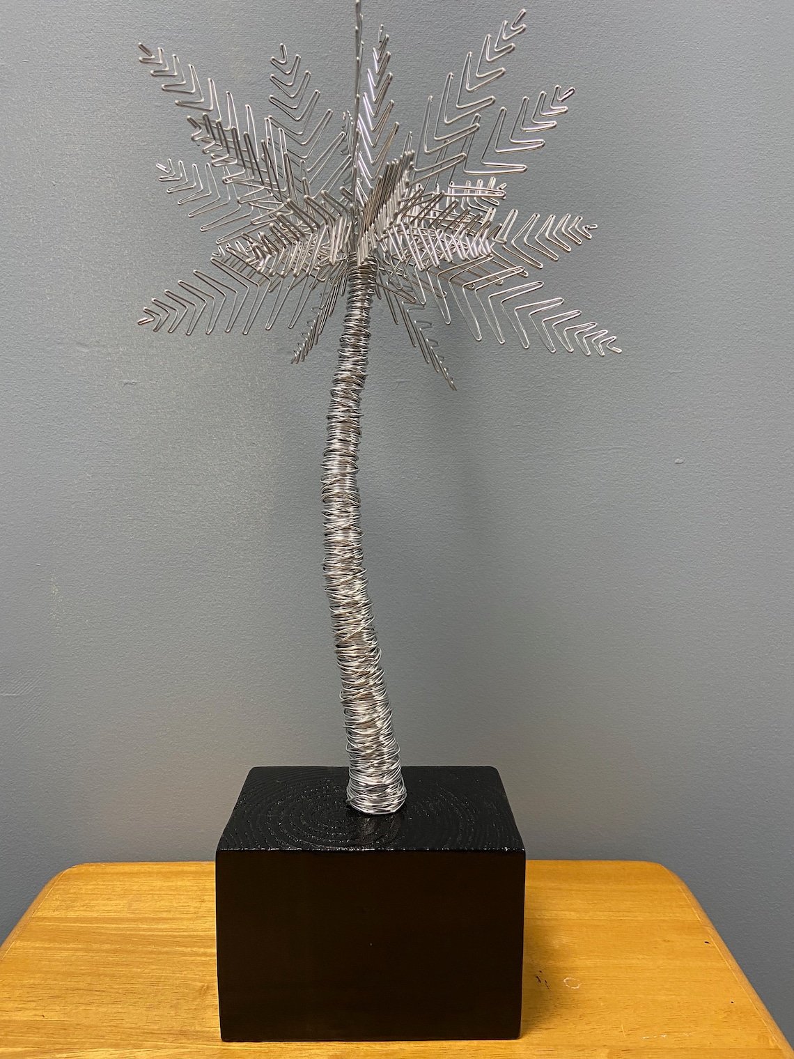Wire Tree Sculpture: Palm Tree - Etsy