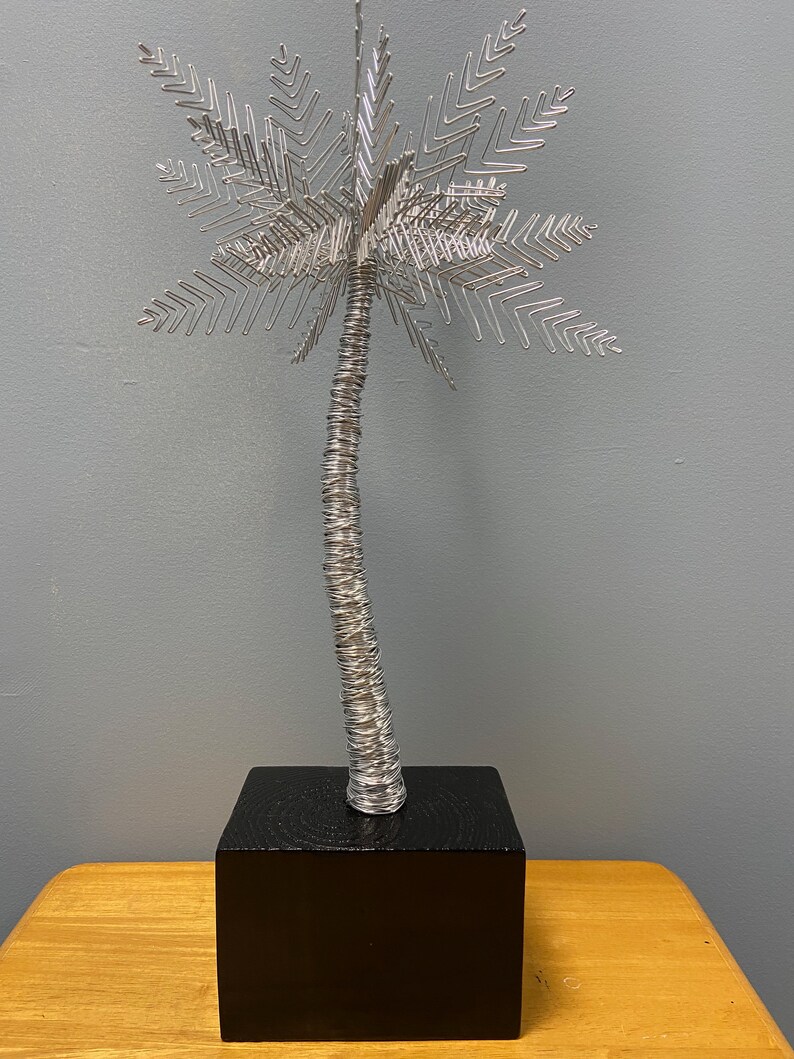 Wire Tree Sculpture: Palm Tree - Etsy