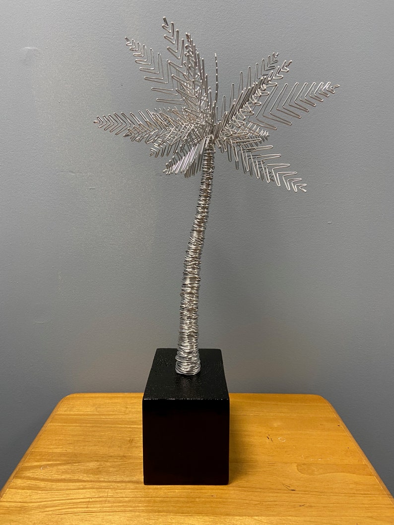 Wire Tree Sculpture: Palm Tree - Etsy
