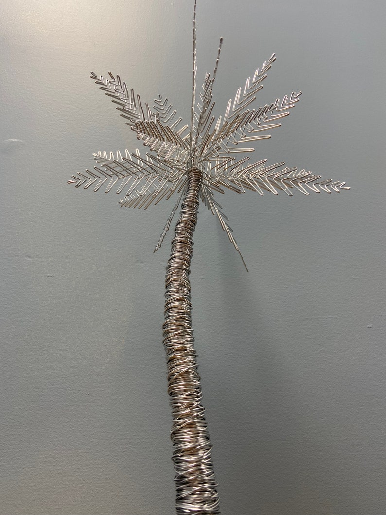 Wire Tree Sculpture: Palm Tree - Etsy