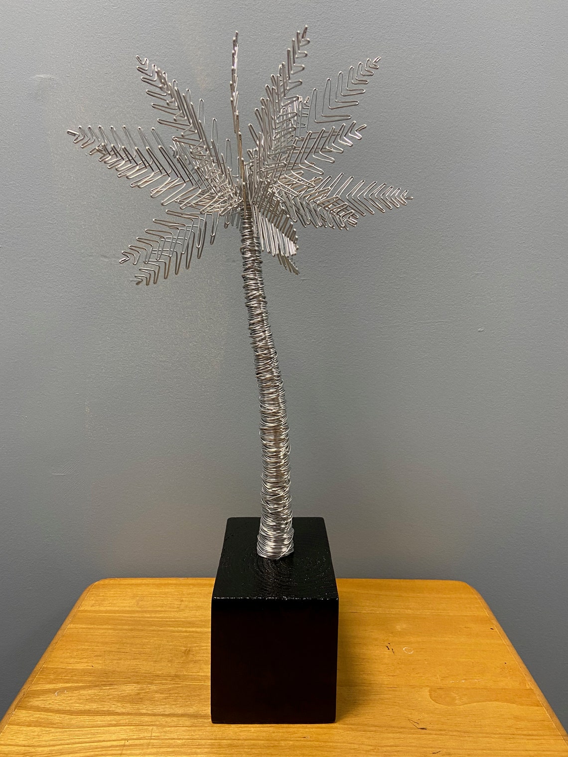 Wire Tree Sculpture: Palm Tree - Etsy