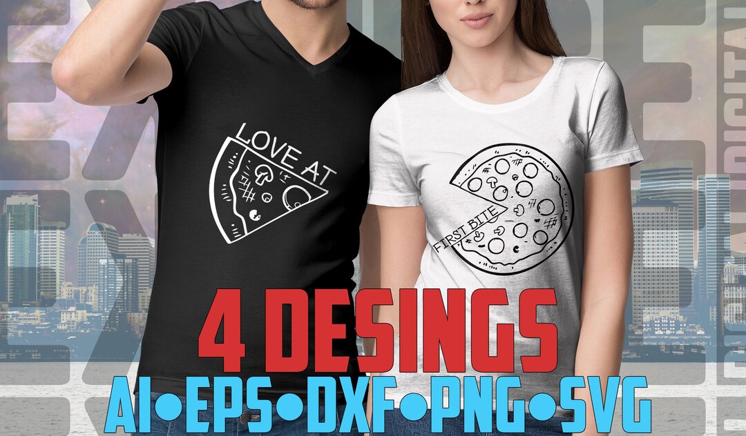 4 Desings for Couple's DXF SVG EPS Png Ai (cutfile) - Etsy