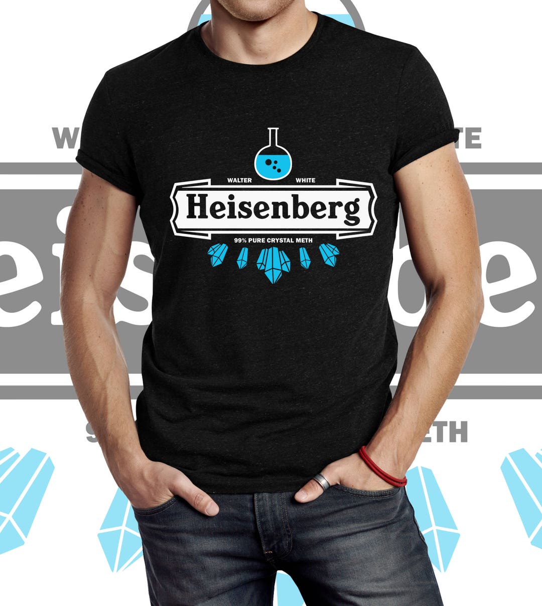 Heisenberg - Breaking Bad - SVG AI Cutfile Silhouette Cameo - Etsy