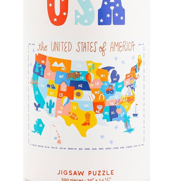 Usa Map Blue and Red States - Etsy