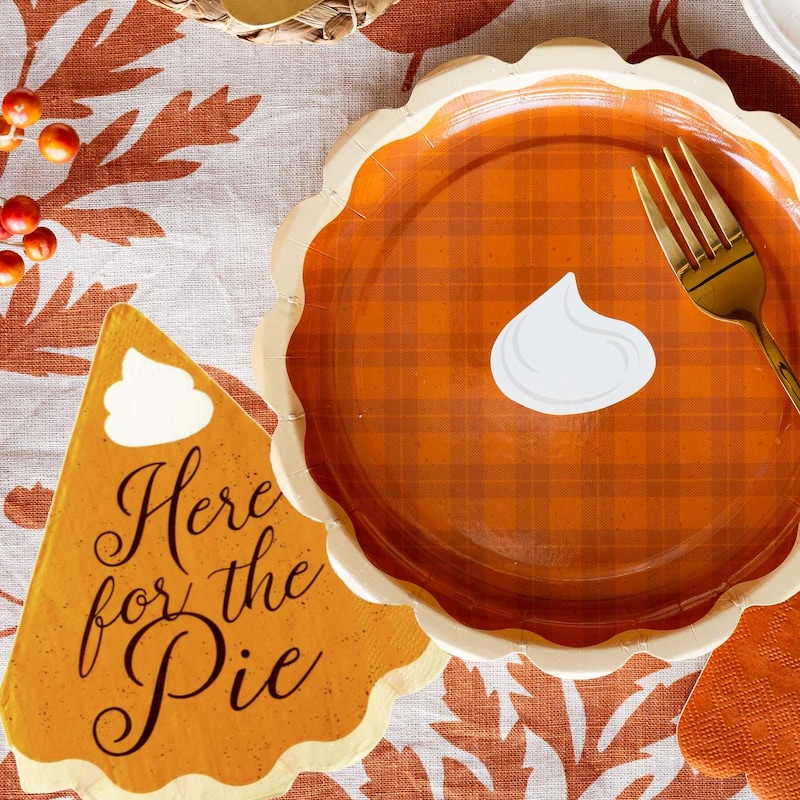 Pie Paper Plates - Etsy