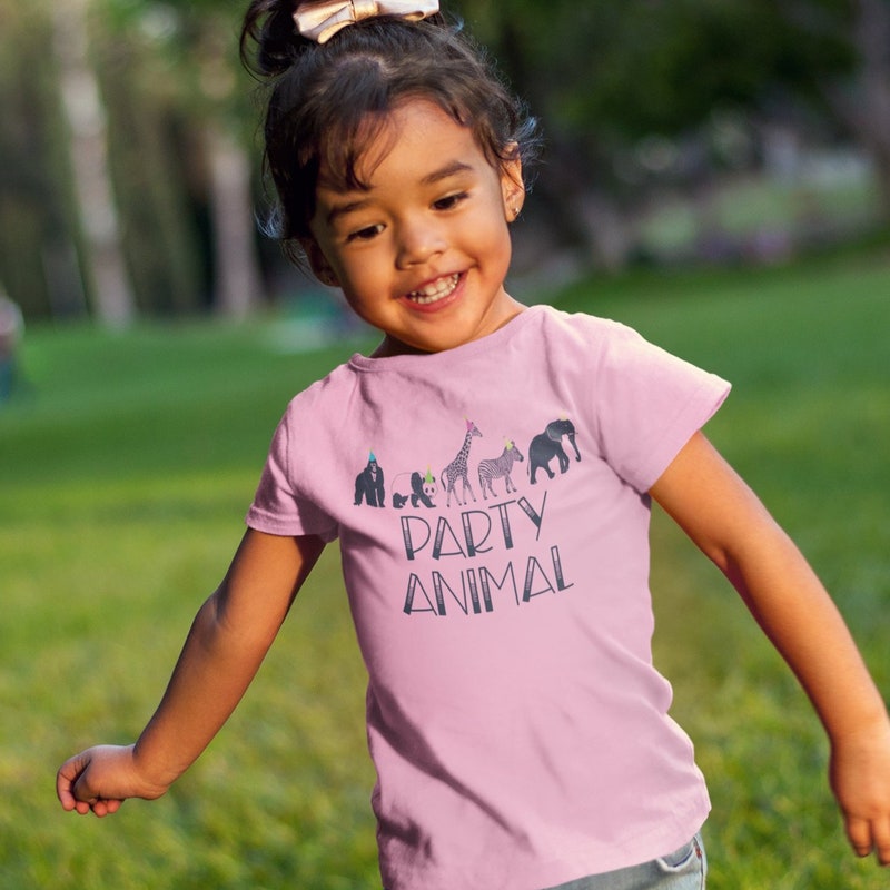 Boy Party Animal Birthday Shirt - Etsy