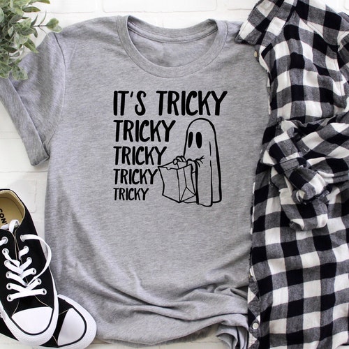 It's Tricky Shirt It's Tricky Tee Trick or Treat - Etsy