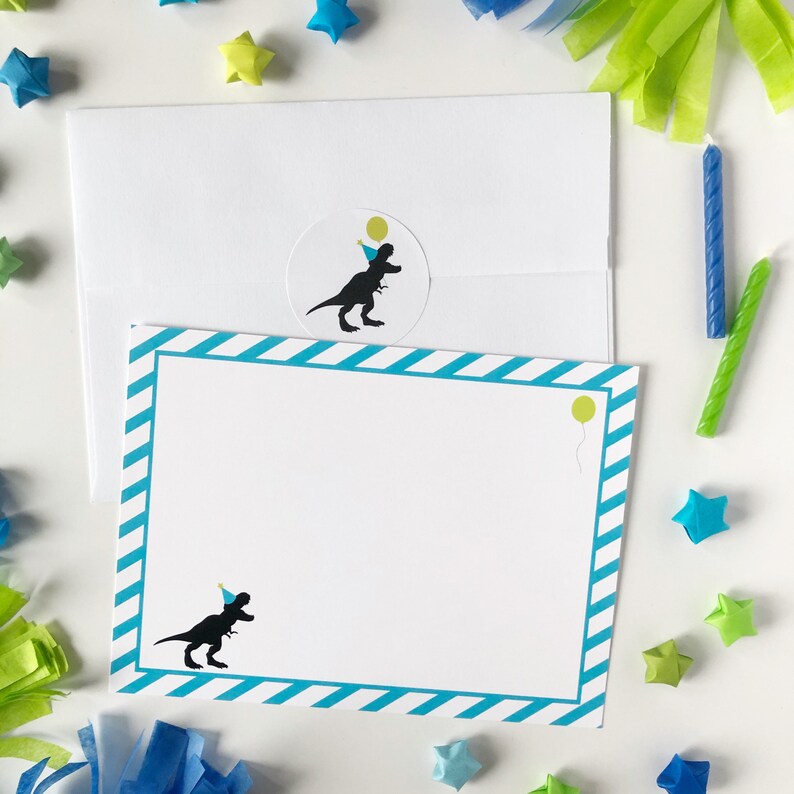 Dinosaur Birthday Stickers Dinosaur Stickers Birthday Party | Etsy