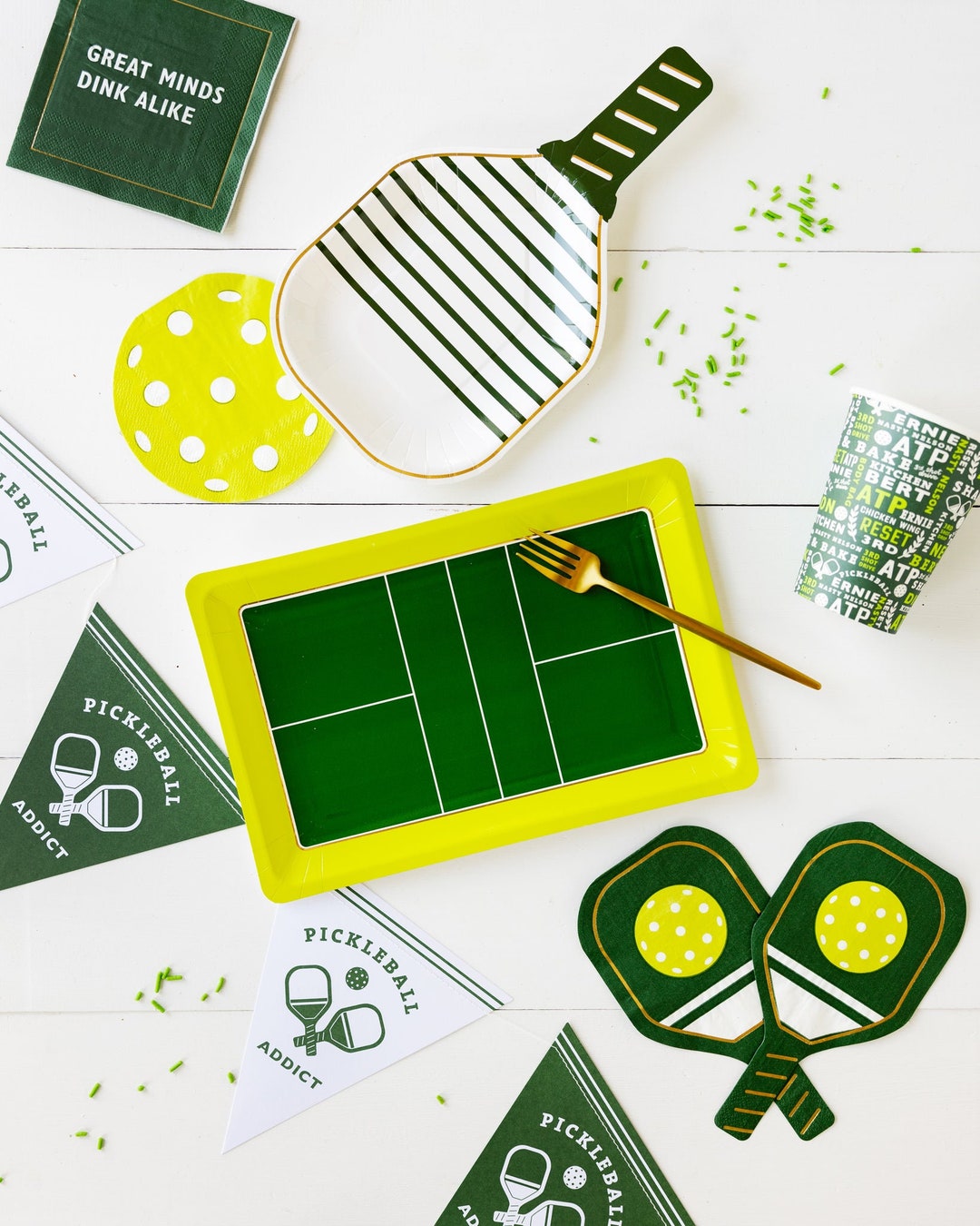 Pickleball Party, Pickleball Birthday, Pickleball Party Supplies ...