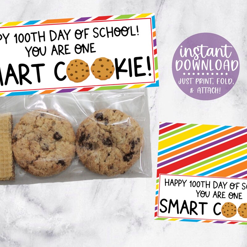 100th Day of School - Etsy